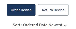 NEW Experience! How to Order Devices