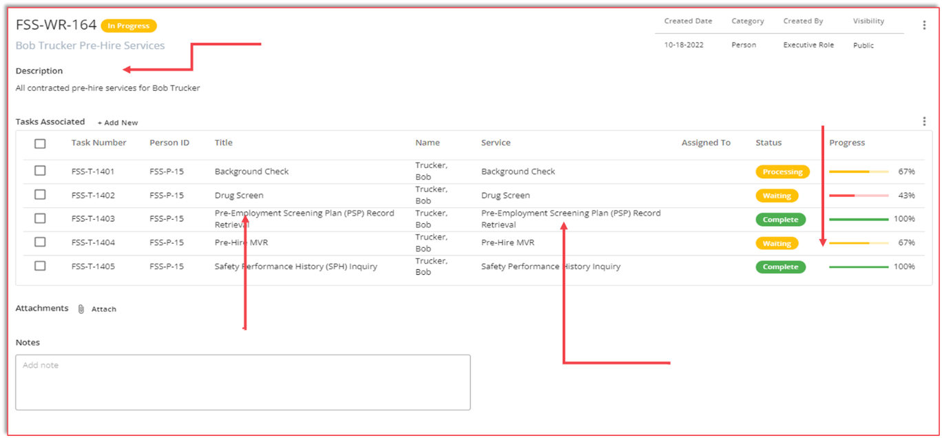 CPSuite Work Request & Task
