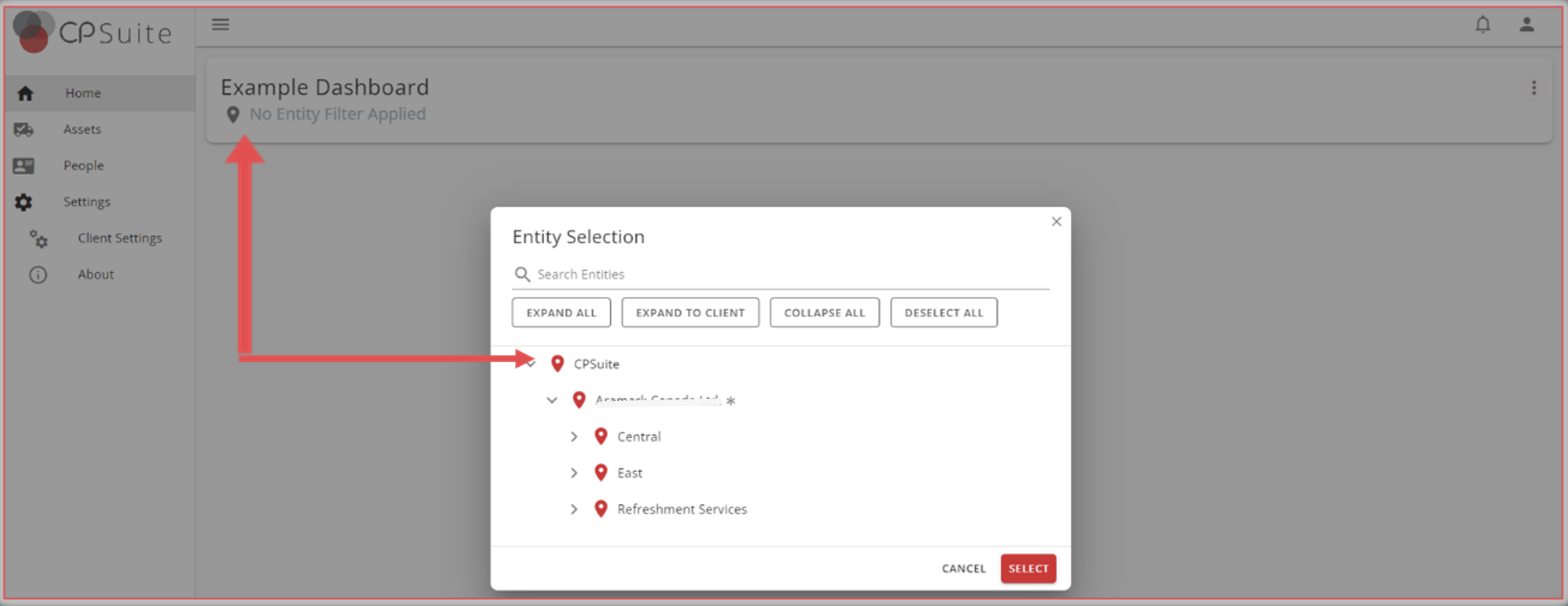 CPSuite Dashboard Set Up